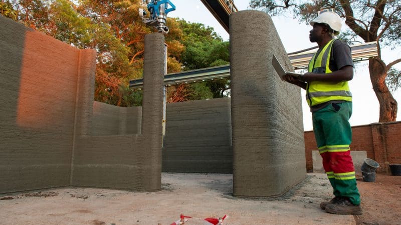 Fortex 3D construction printing in Australia | COBOD International