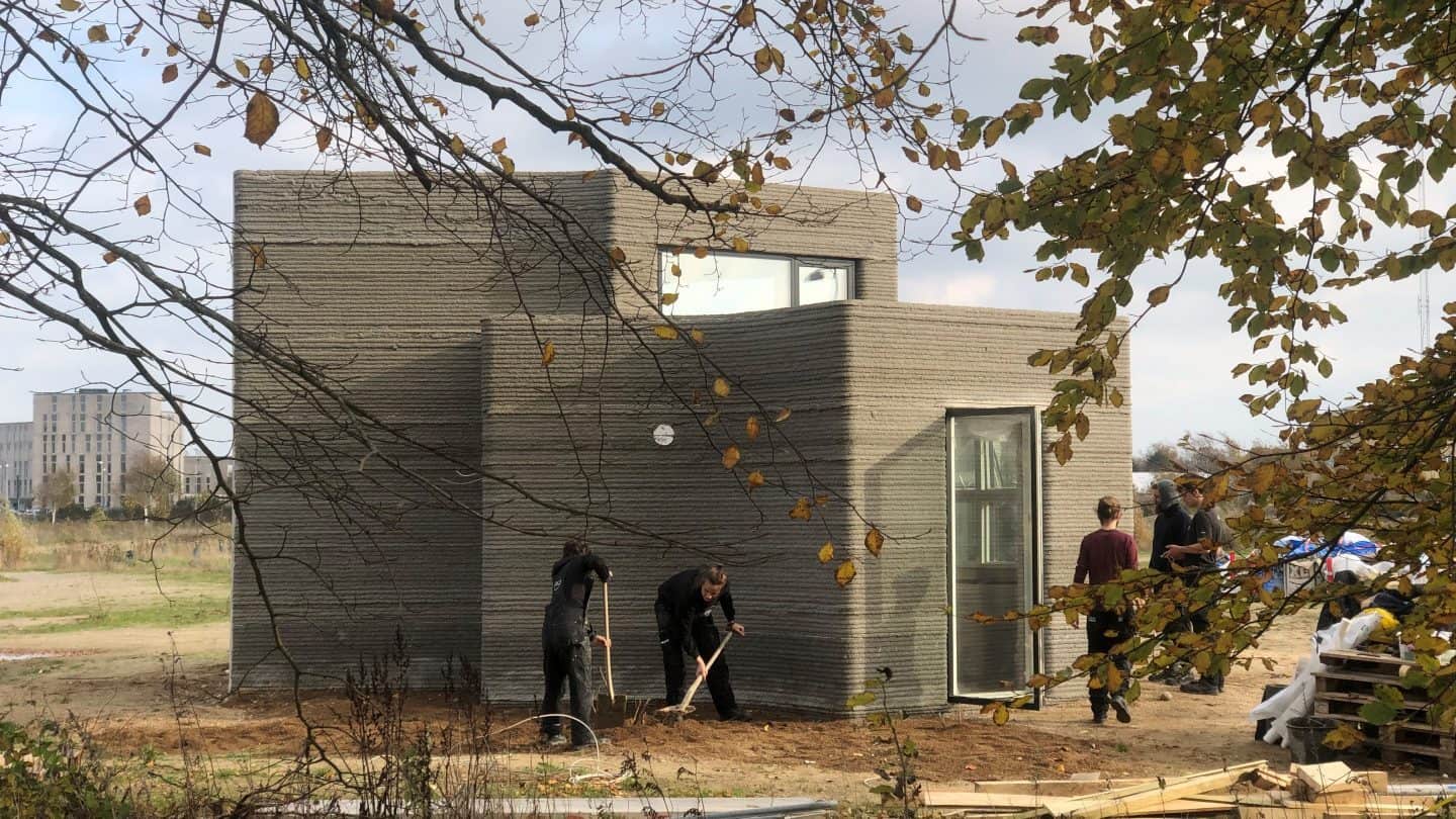 3DCP Group 3D prints tiny house | COBOD International