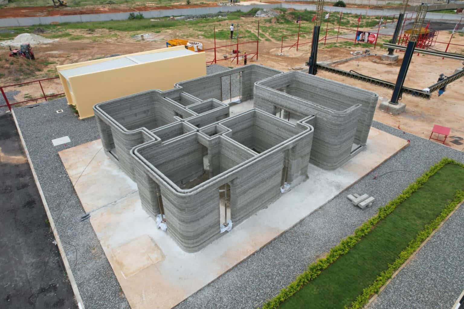 Largest 3D printed building in Africa | COBOD International