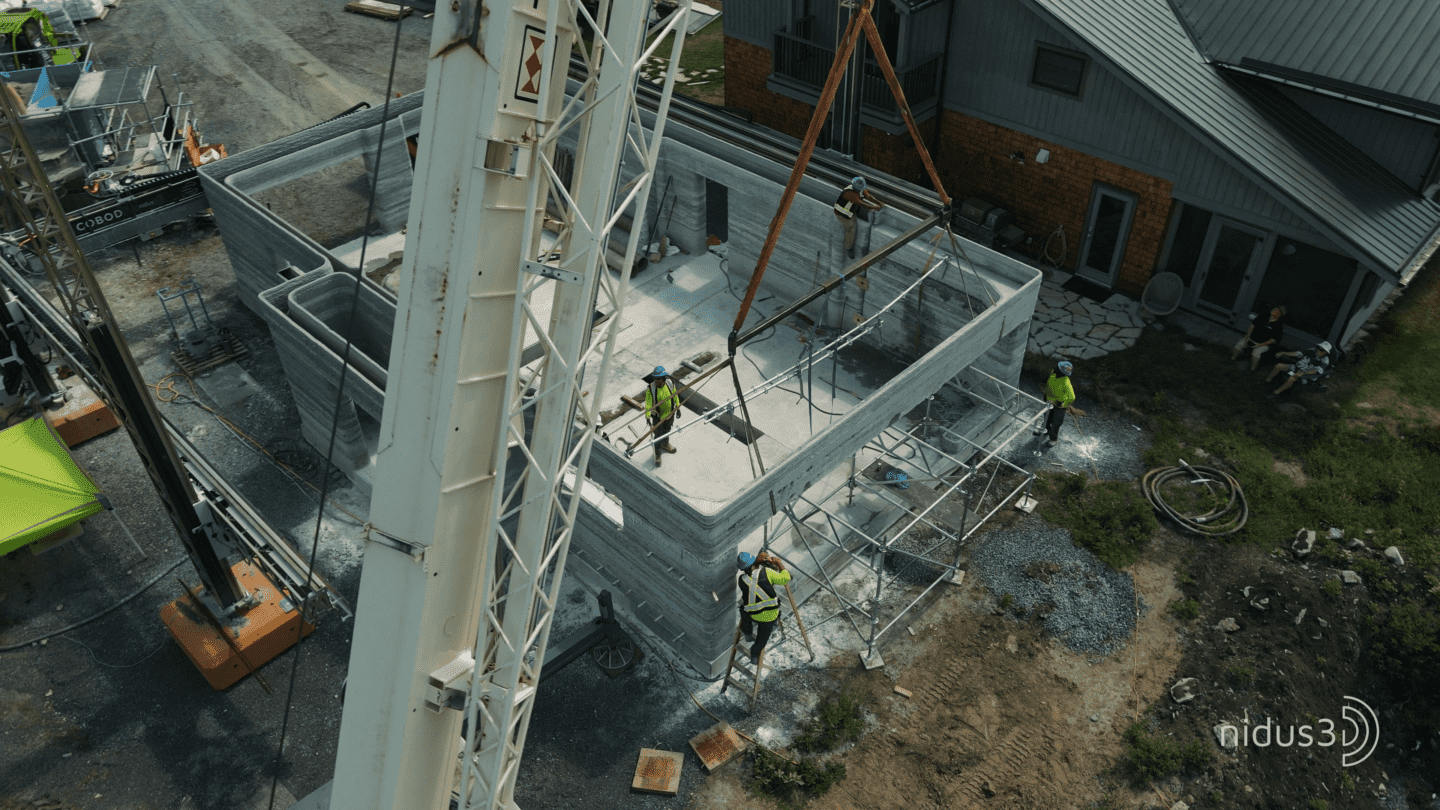 The first 2-story 3D printed building in US | COBOD International