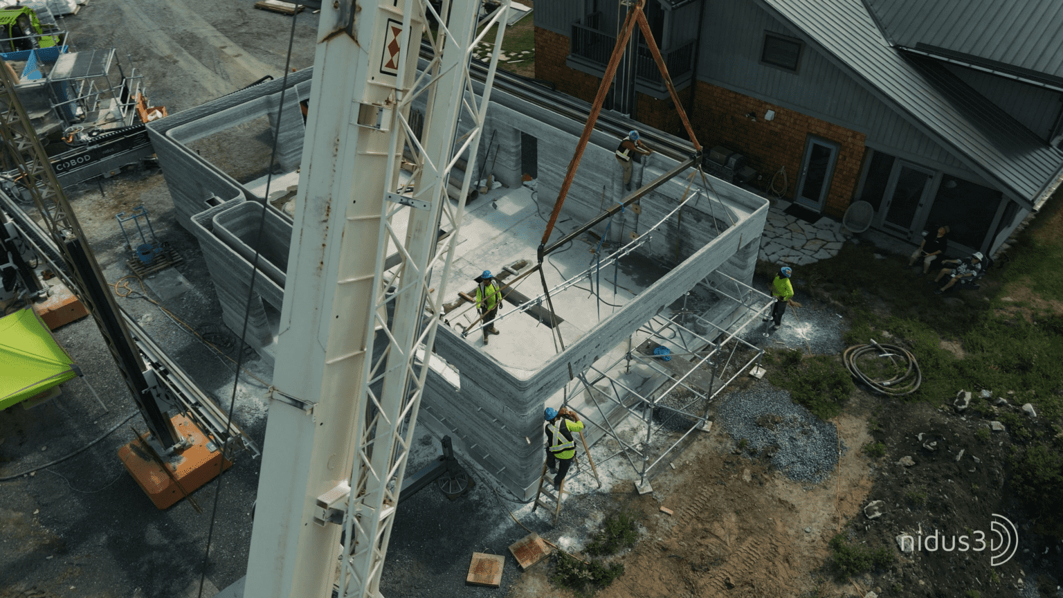 The first 2-story 3D printed building in US | COBOD International