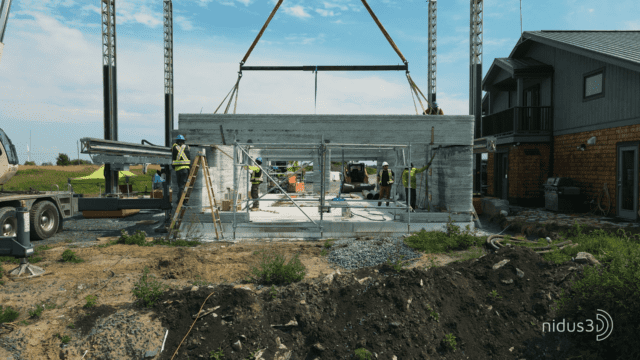 The first 2-story 3D printed building in US | COBOD International