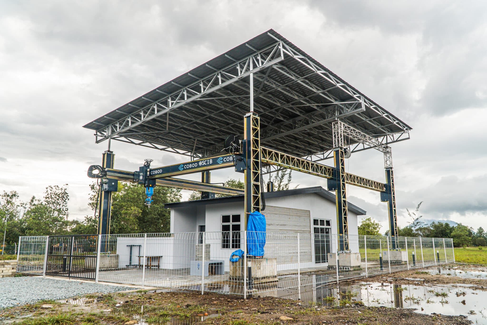 First 3D printed house in Borneo | COBOD International