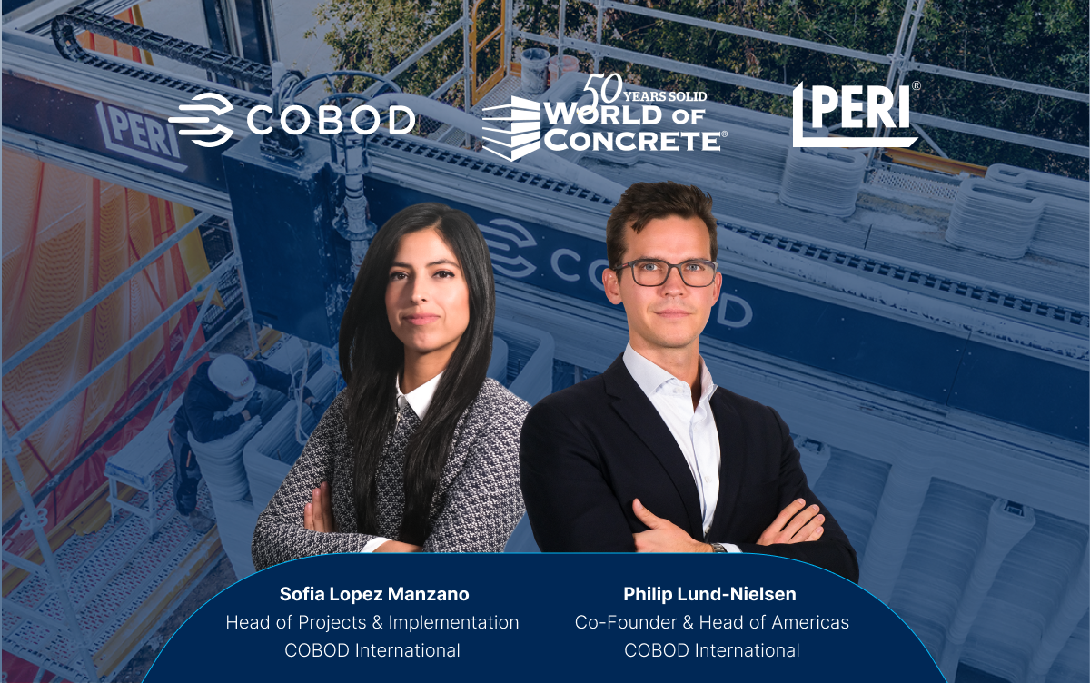 COBOD Returns to World of Concrete 2024! | COBOD International