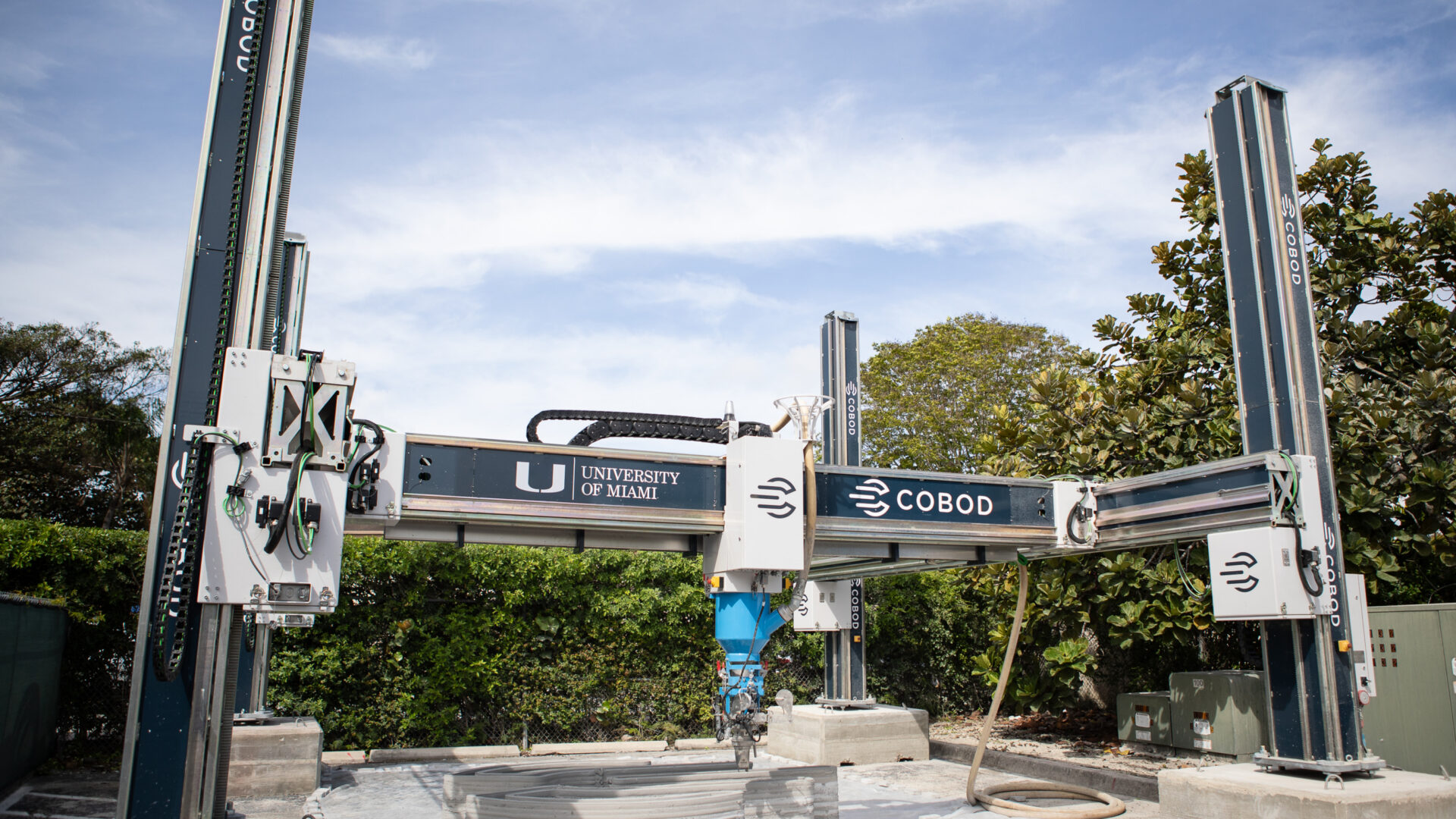 COBOD International's 3D printing Hub Opening in Miami