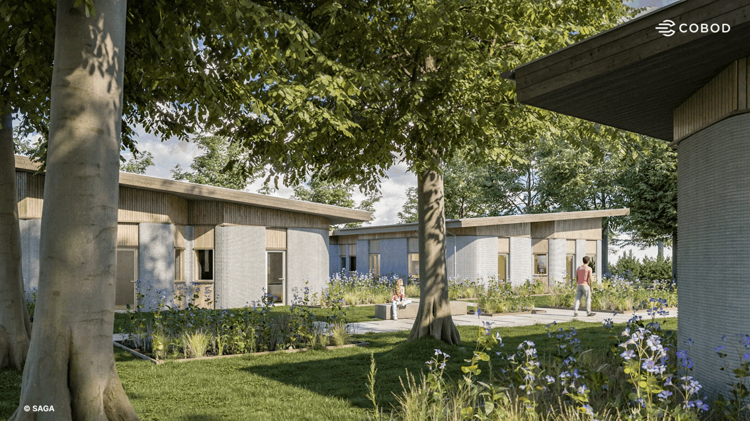 Europe’s Largest 3D Printed Housing Project Completed in Denmark Using COBOD’s BOD3 | COBOD ...